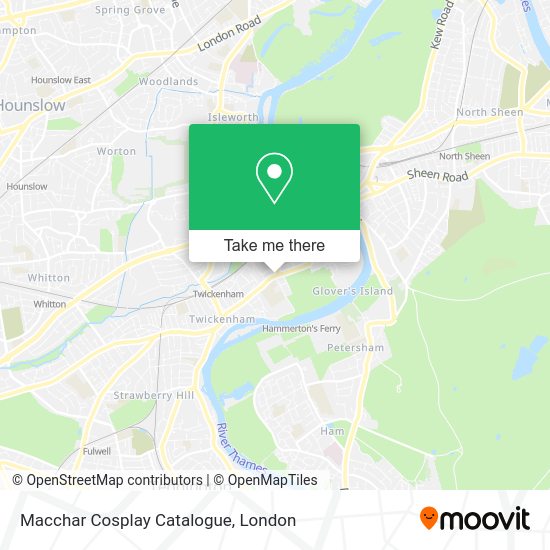 How to Get to Macchar Cosplay Catalogue in Twickenham by Bus, Tube or ...
