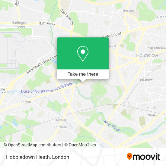 How to Get to Hobbledown Heath in Hounslow West by Bus, Train or Tube?