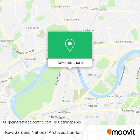 How to get to Kew Gardens National Archives by Tube, bus or train?