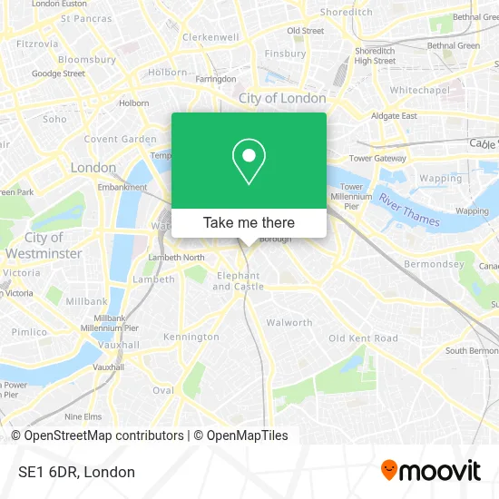 How to Get to SE1 6DR in Borough by Bus, Train or Tube?