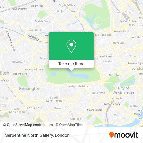 How to Get to Serpentine North Gallery in Knightsbridge by Tube, Bus or ...