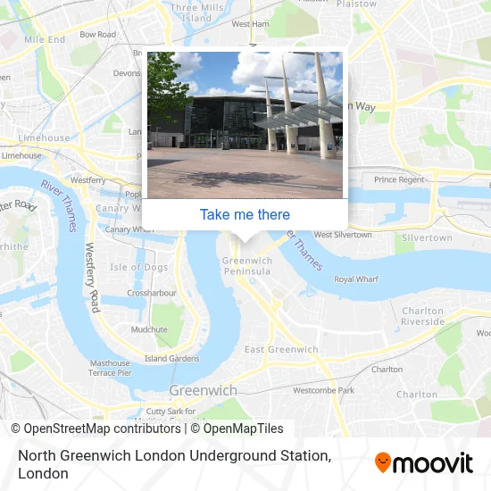 How to Get to North Greenwich London Underground Station by Train, Bus ...