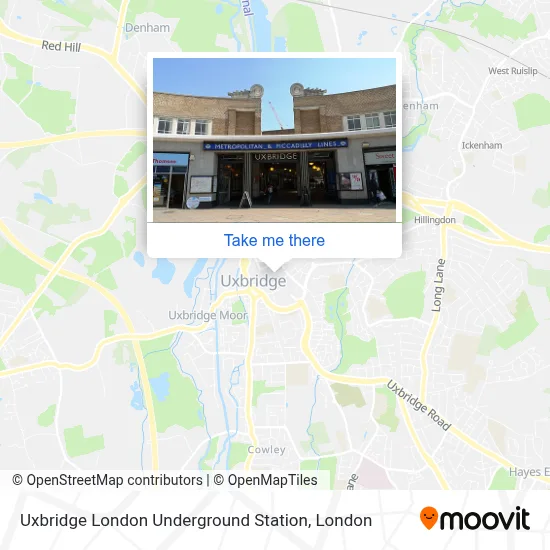 How to Get to Uxbridge London Underground Station by Bus or Tube?