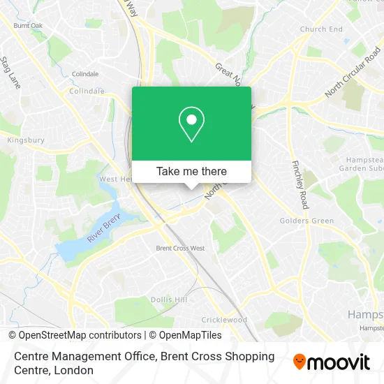 How to Get to Centre Management Office, Brent Cross Shopping Centre by ...