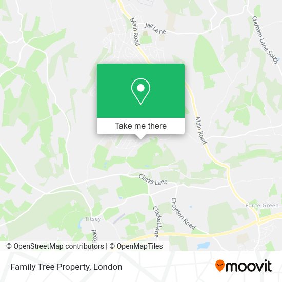 How to get to Family Tree Property in Tandridge by bus or train?
