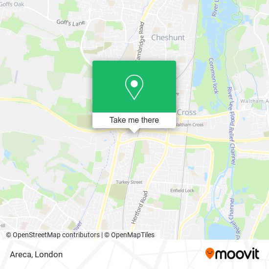 How to Get to Areca in Enfield Lock by Bus or Train?