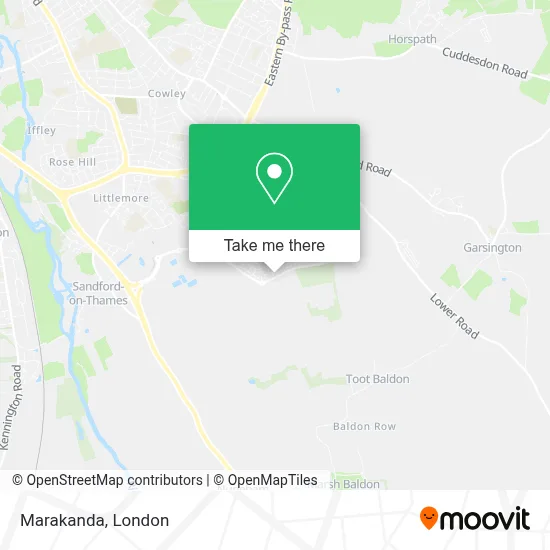 How to Get to Marakanda in Oxford by Train?