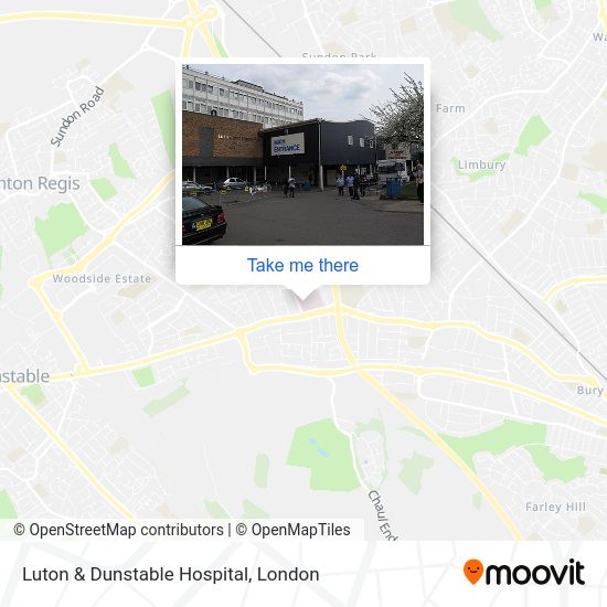 How to Get to Luton & Dunstable Hospital by Bus or Train?
