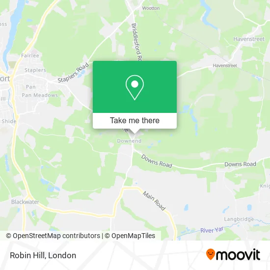 How to Get to Robin Hill in London by Bus or Train?