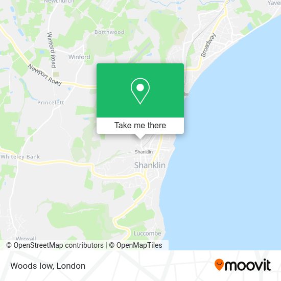 How to get to Woods Iow in London by train?