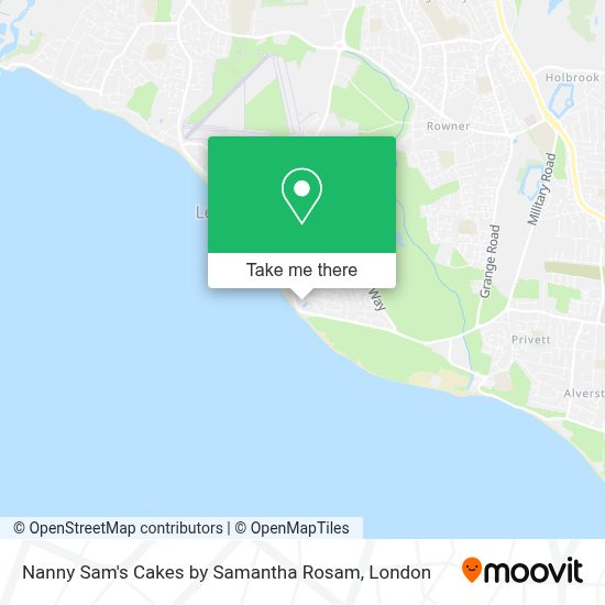 How to get to Nanny Sam's Cakes by Samantha Rosam in London by bus or ...