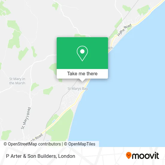 How to Get to P Arter & Son Builders in Shepway by Bus or Train?
