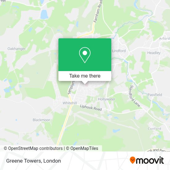 How to Get to Greene Towers in East Hampshire by Bus or Train?