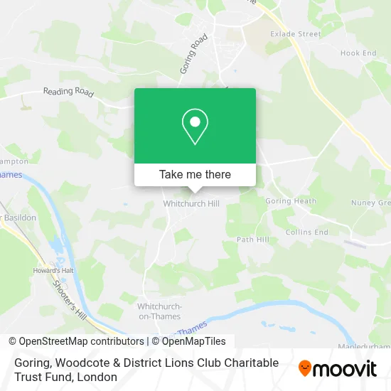 How to Get to Goring, Woodcote & District Lions Club Charitable Trust ...