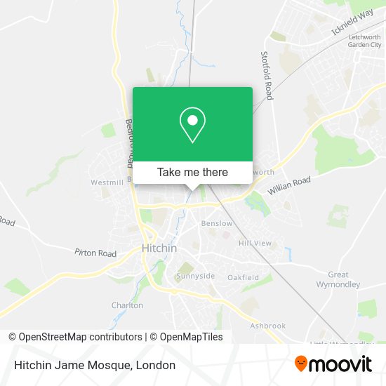 How to Get to Hitchin Jame Mosque by Bus or Train?