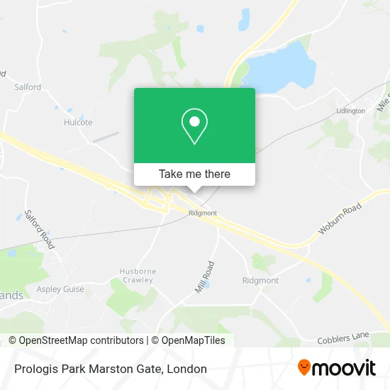 How to Get to Prologis Park Marston Gate in Central Bedfordshire by Bus ...