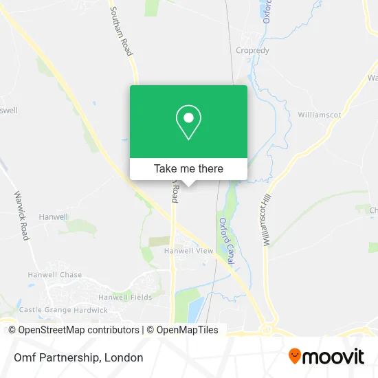 How to Get to Omf Partnership in Cherwell by Bus or Train?