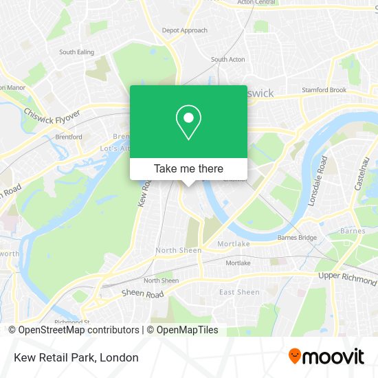 How to Get to Kew Retail Park by Bus, Train or Tube?