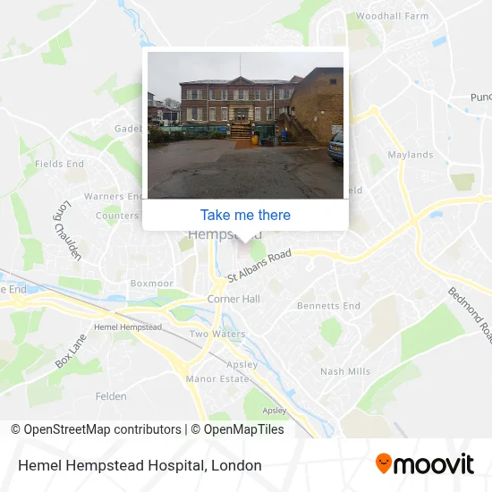 How to Get to Hemel Hempstead Hospital by Bus or Train?