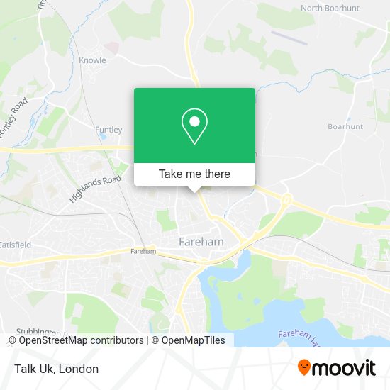 How to get to Talk Uk in London by bus or train?