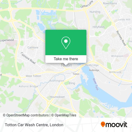How to Get to Totton Car Wash Centre in London by Bus or Train?