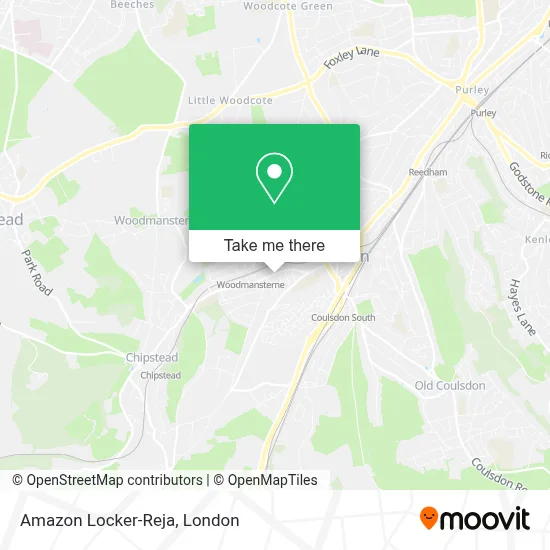 How to Get to Amazon Locker-Reja in Coulsdon by Bus, Train or Tramlink?