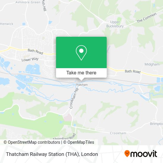 How to Get to Thatcham Railway Station (THA) by Train or Bus?