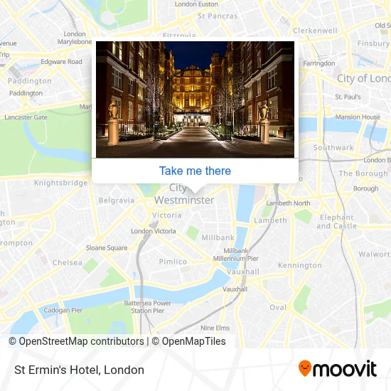 How to Get to St Ermin's Hotel in Westminster by Tube, Bus or Train?