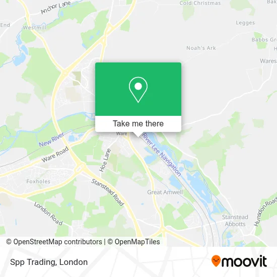 How to Get to Spp Trading in Ware by Train or Bus?
