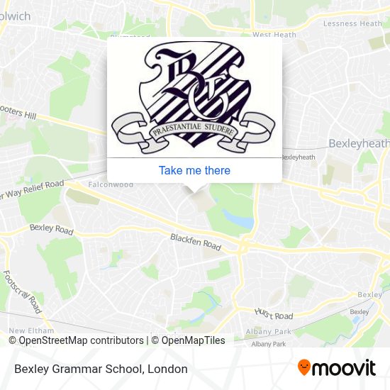 How to Get to Bexley Grammar School in Welling by Bus, Train, DLR or Tube?