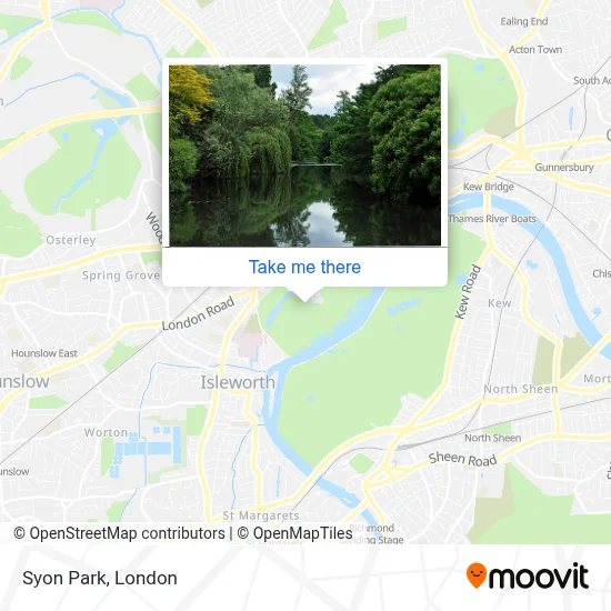How to Get to Syon Park in Brentford End by Bus, Train or Tube?
