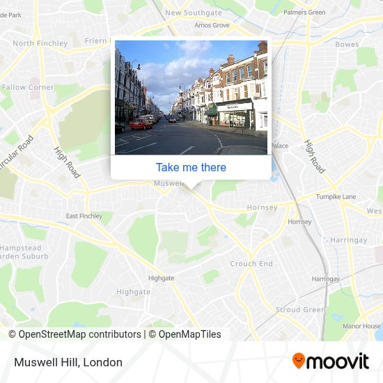 How to Get to Muswell Hill by Bus, Tube or Train?