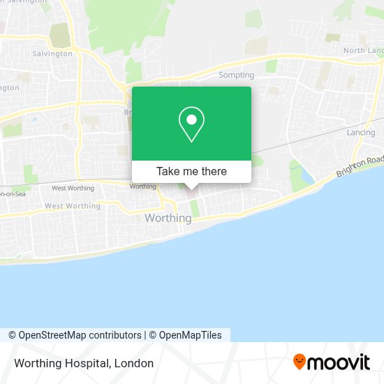 How to Get to Worthing Hospital by Bus or Train?