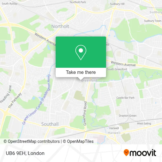 How to Get to UB6 9EH in Greenford by Bus, Tube or Train?