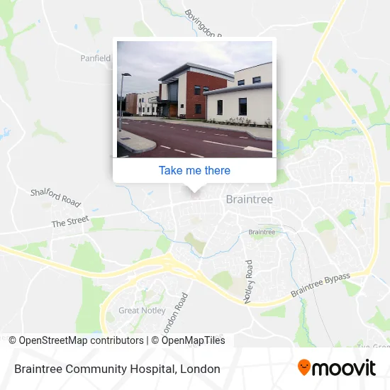 How to Get to Braintree Community Hospital by Bus or Train?