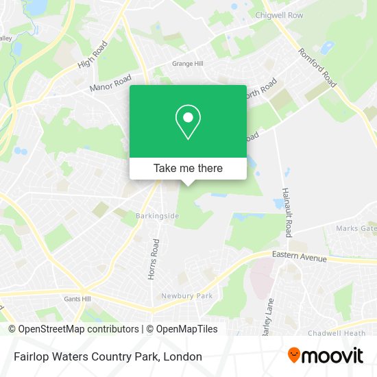 How to Get to Fairlop Waters Country Park in Barkingside by Bus, Train ...