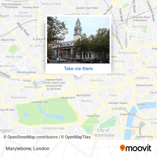 How to Get to Marylebone by Bus, Tube or Train?
