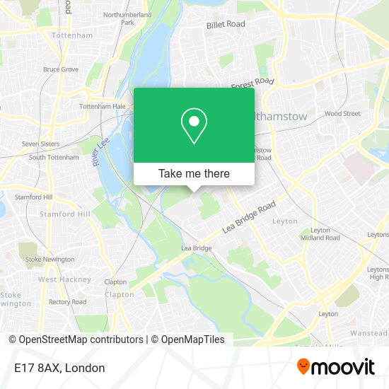 How to Get to E17 8AX in Walthamstow by Tube, Bus or Train?