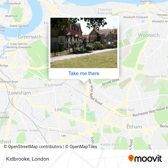 How to Get to Kidbrooke by Bus or Train?