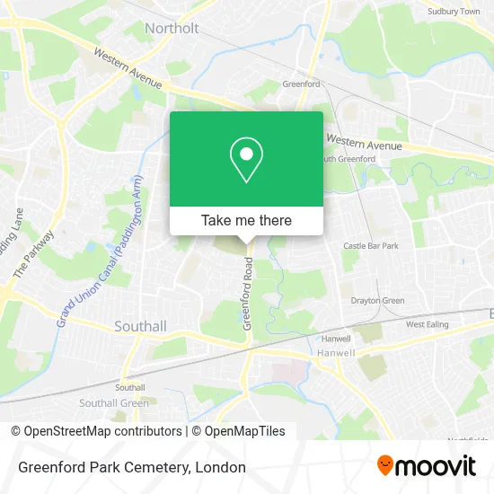 How to Get to Greenford Park Cemetery by Bus, Train or Tube?