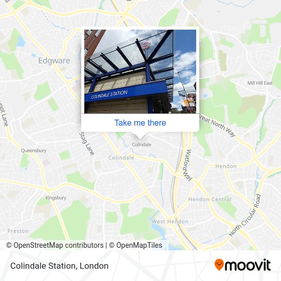 How to Get to Colindale Station by Tube, Bus or Train?