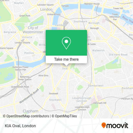 How to Get to KIA Oval by Tube, Bus, Train or DLR?