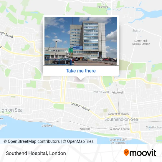 How to Get to Southend Hospital in Southend-On-Sea by Train?