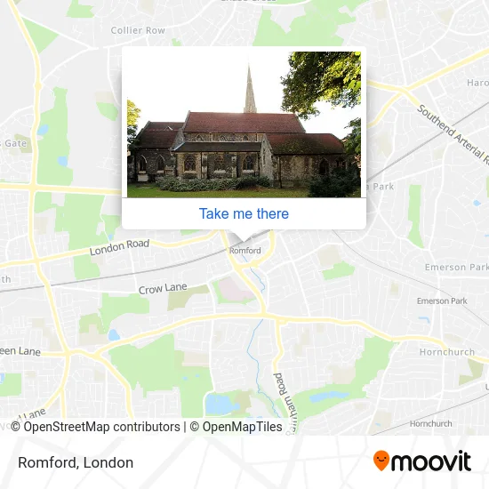 How to Get to Romford by Train, Bus or Tube?