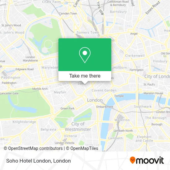 How to Get to Soho Hotel London by Train, Bus, Tube or DLR?