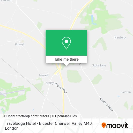 How to Get to Travelodge Hotel - Bicester Cherwell Valley M40 by Bus or ...