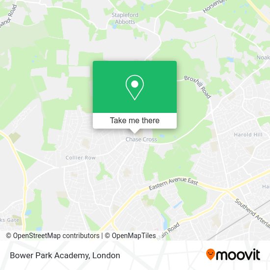 How to Get to Bower Park Academy in Collier Row by Bus, Train or Tube?