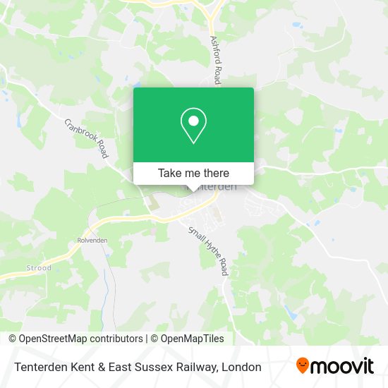 How to Get to Tenterden Kent & East Sussex Railway in Ashford by Bus or ...