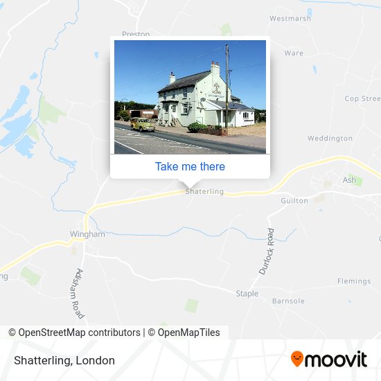 How to Get to Shatterling in Kent by Bus?