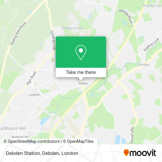 How to Get to Debden Station, Debden in Loughton (Essex) by Bus, Tube ...